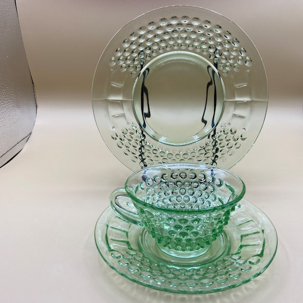 Hobnail Plate - Etsy