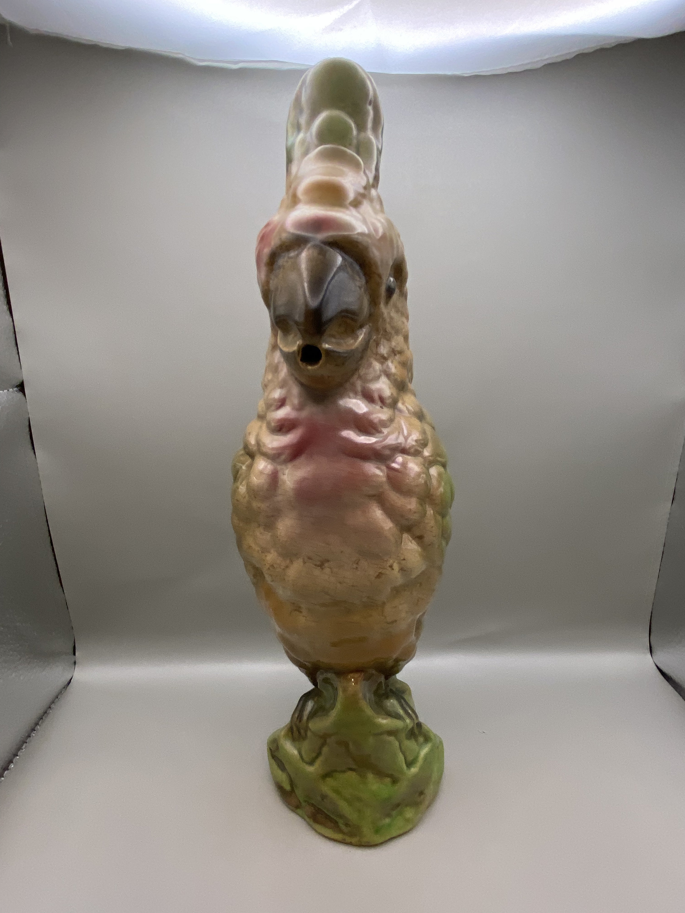 Antique St. Clement Majolica Parrot Pitcher 1860 - Etsy