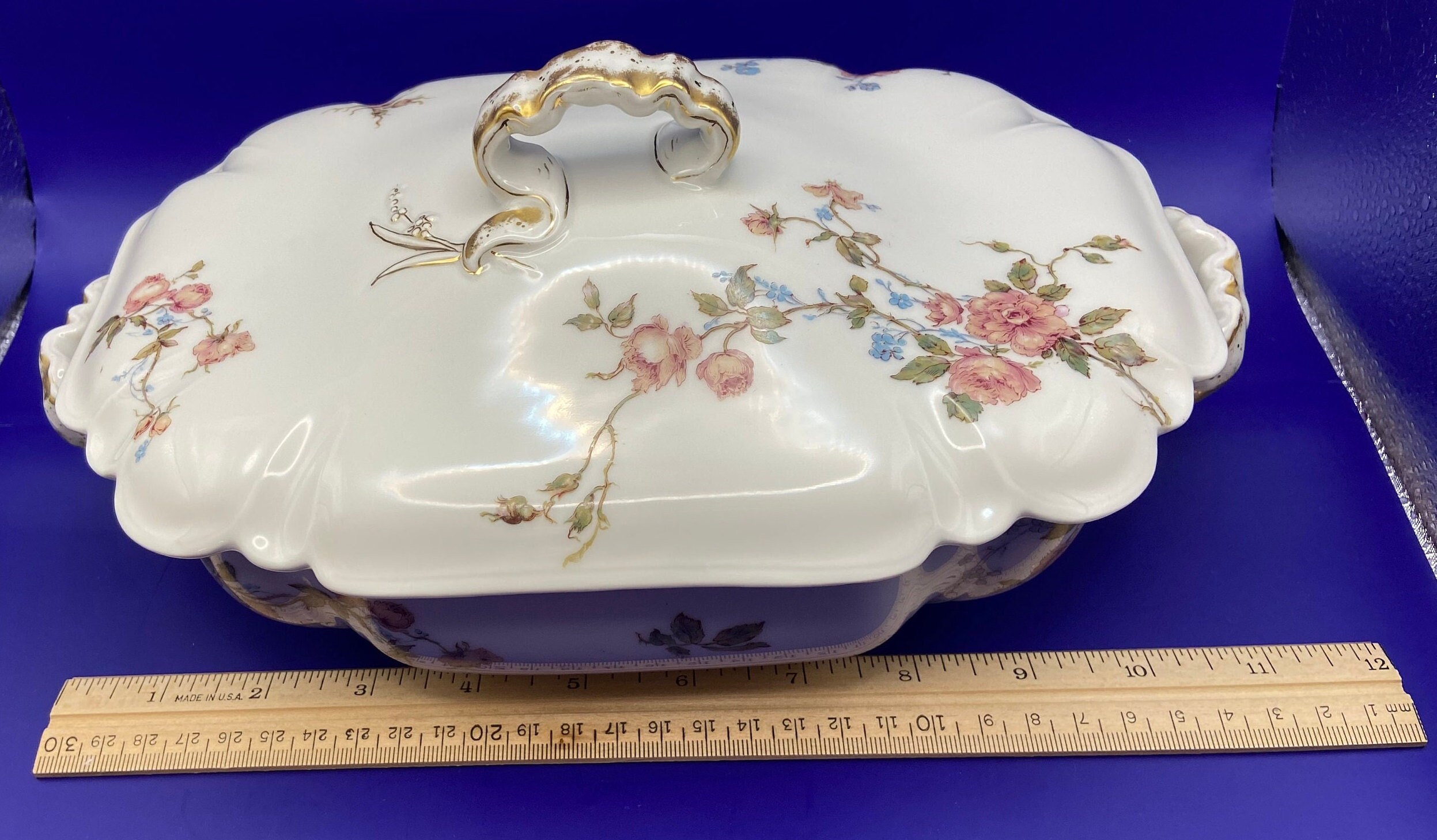 ANTIQUE HAVILAND LIMOGES Pink Rose Pattern 2829 - Etsy