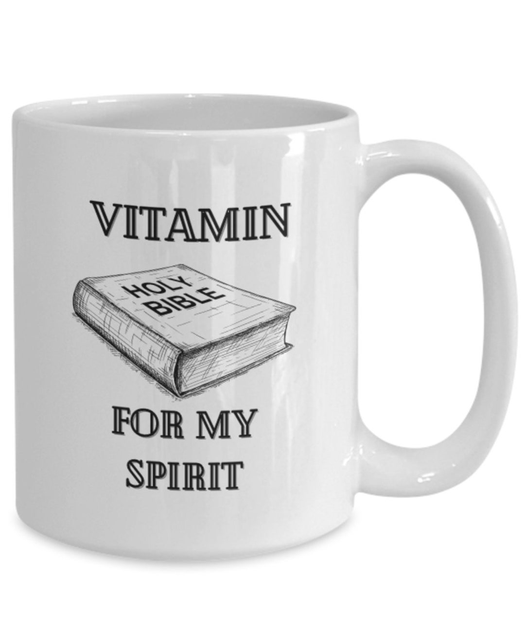 Bible Mug, Bible Verse Decor, Bible Coffee Mug, Christian Gifts, Gifts ...