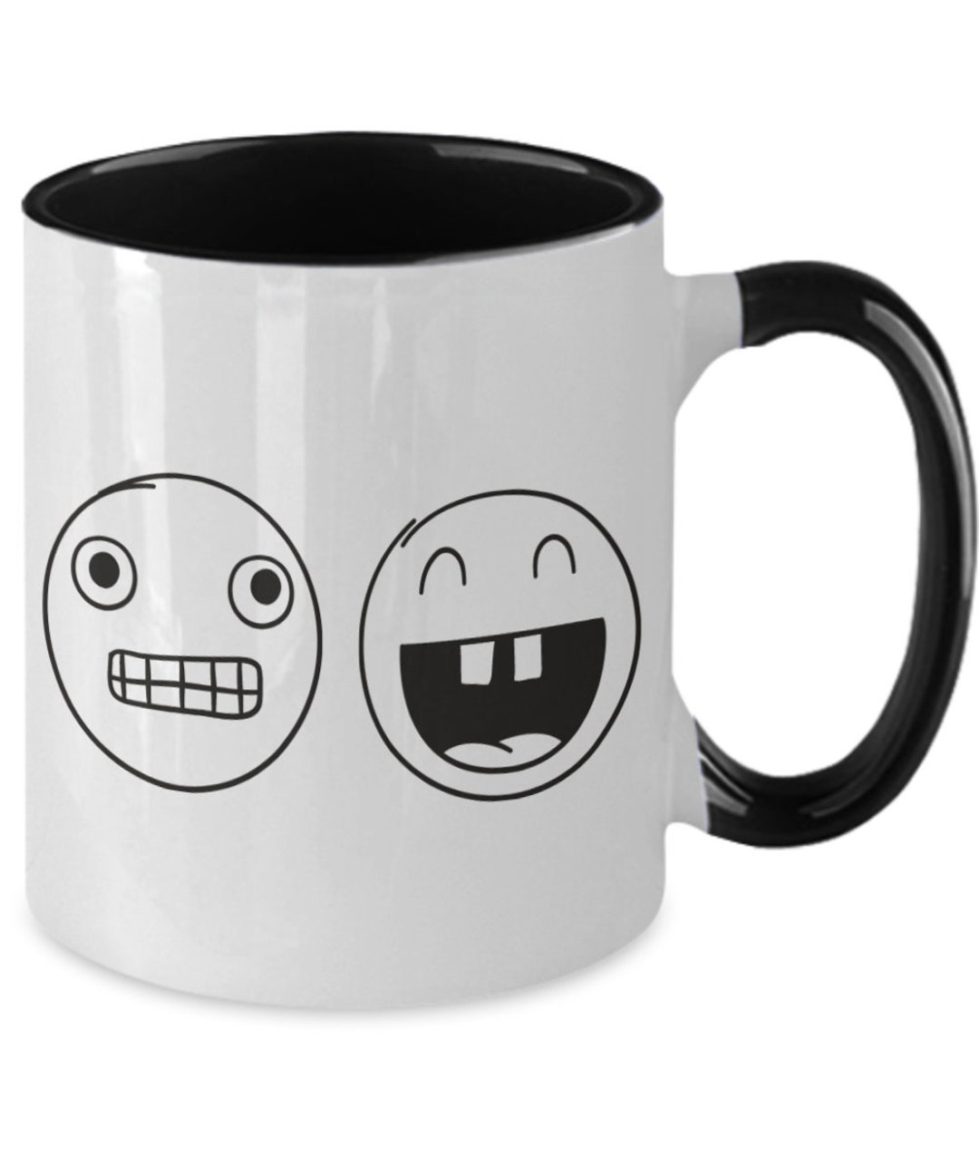 Smiley Face Mug, Smiley Face Gifts, Mood Mug, Funny Coffee Mug, Cute ...