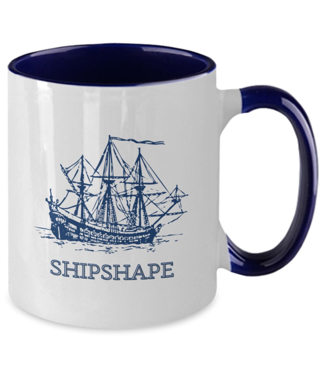 Ship Mug, Nautical Mug, Ocean Mug, Ship Coffee Mug, Nautical Decor ...
