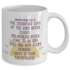 Bible Mug, Jesus Mug, Scripture Mug, Bible Verse, Scripture Verse - Etsy