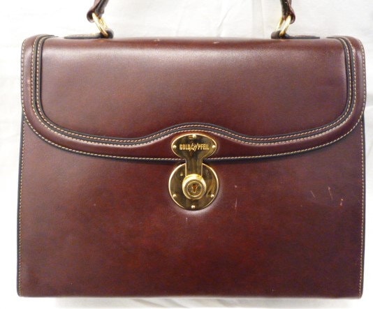 Goldpfeil Kleve German Handbag NEW, New Luxury, Vintage, Leather Top ...