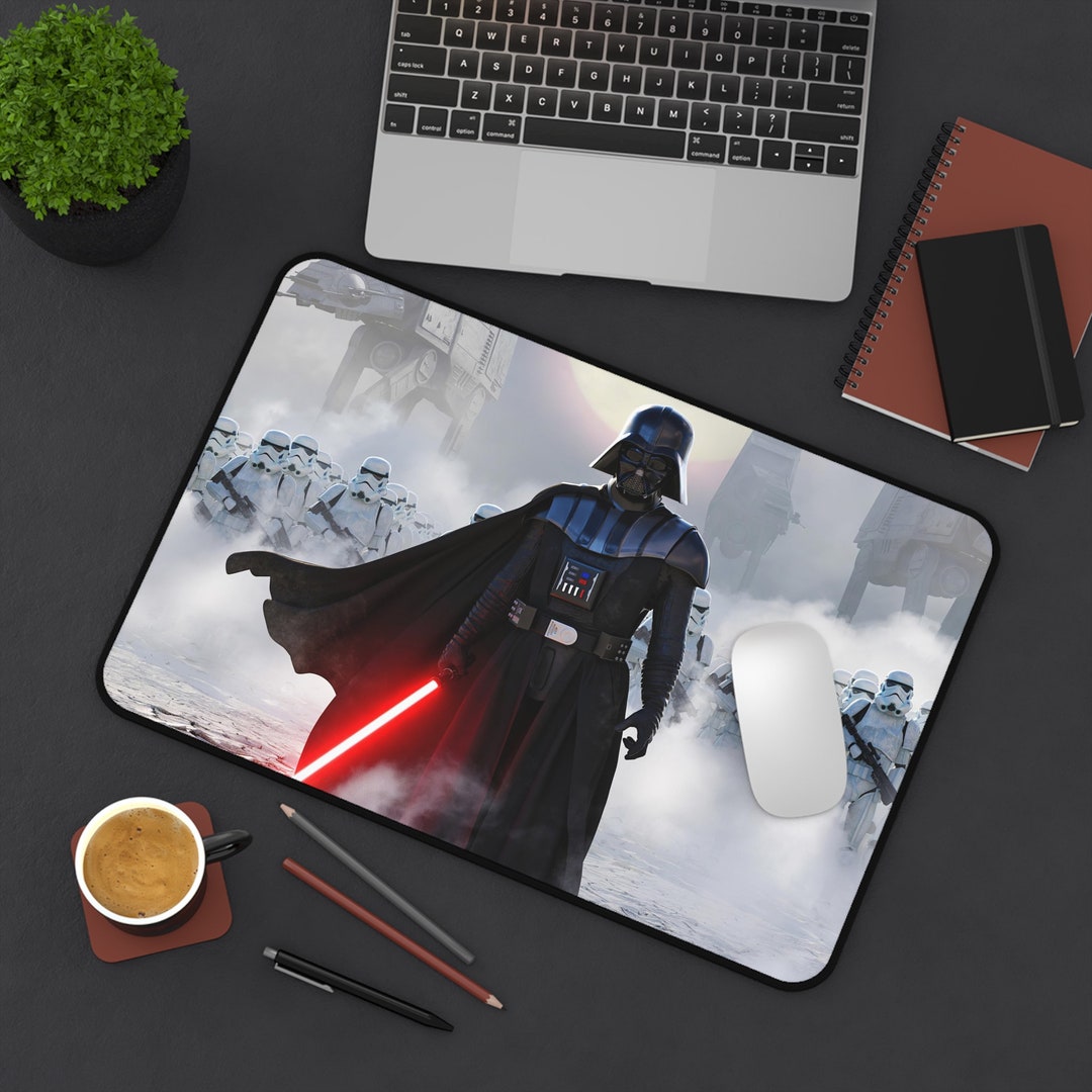 Star Wars Desk Mat Darth Vader Home Office Decor - Etsy
