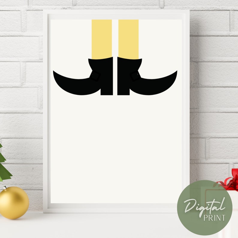 Elf Digital Print Elf Printable Gallery Wall Art Elf Movie - Etsy