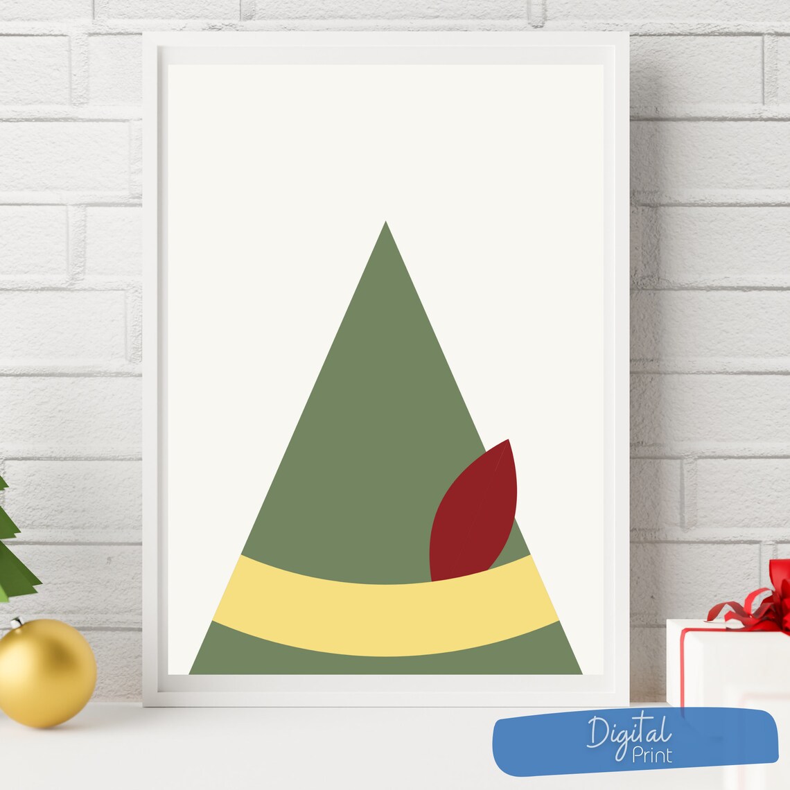 Elf Digital Print, Elf Printable Gallery Wall Art, Elf Movie, Christmas ...
