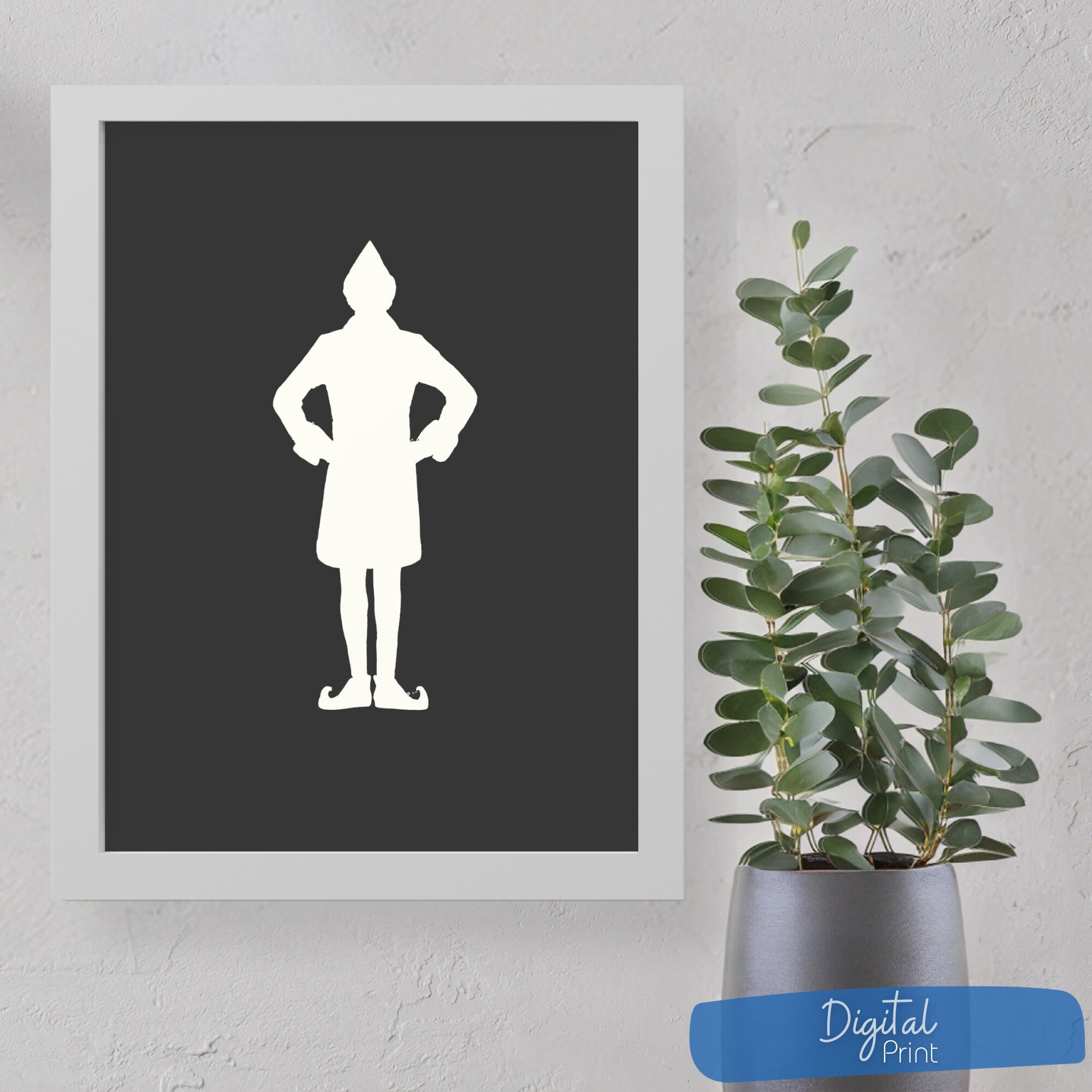 Elf Digital Print, Elf Printable Gallery Wall Art, Elf Movie, Christmas ...