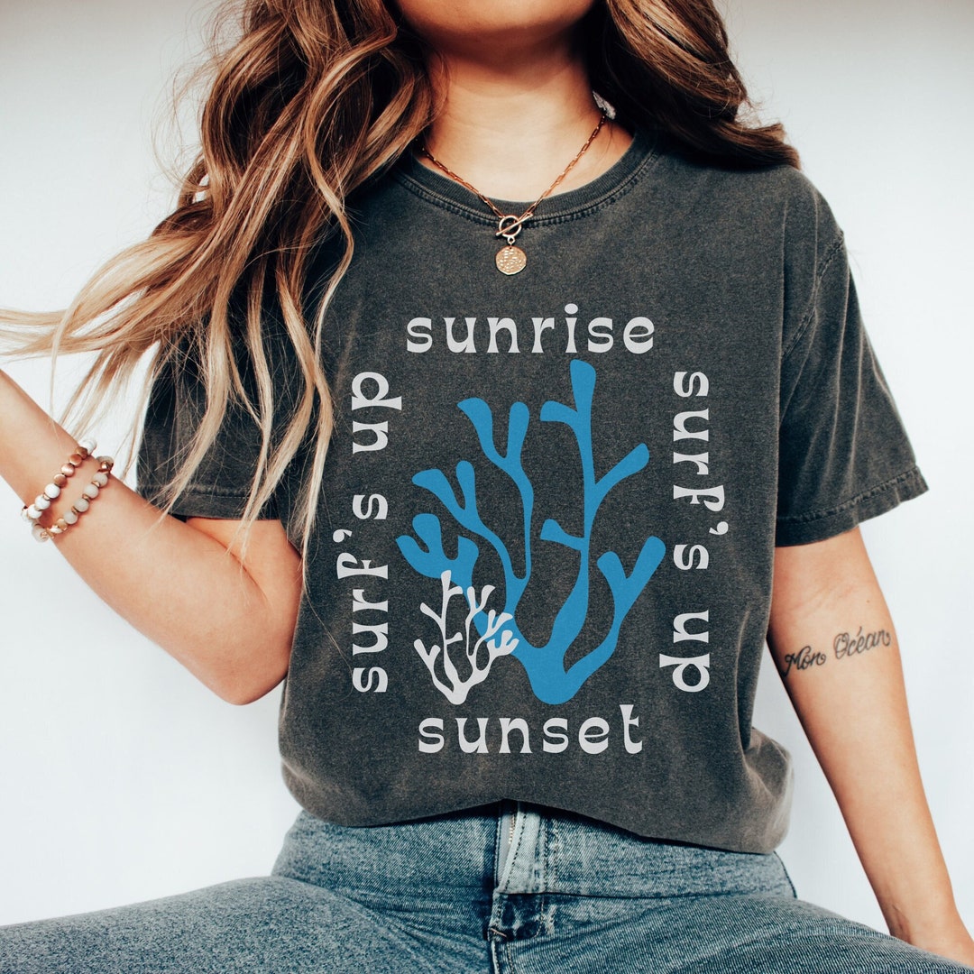 Surfing Shirt Summer Tees Beach Shirt Beach Tee Bathing Suit Cover up ...