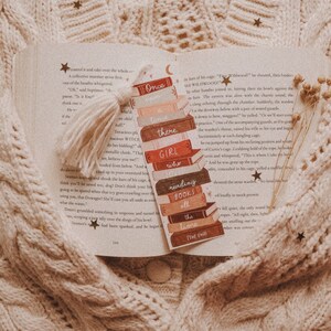 Book Lover Gift Set - Book Sleeve + Bookmark - Etsy