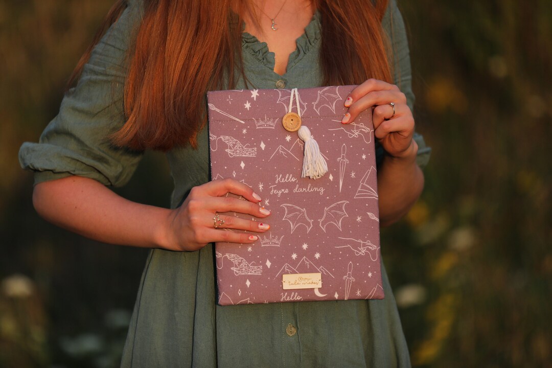 Starlight Fae ACOTAR Book Sleeve Purple - Etsy