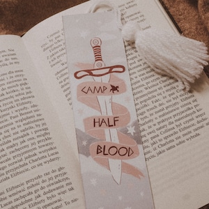 Demigod Camp Handmade Bookmark - Etsy