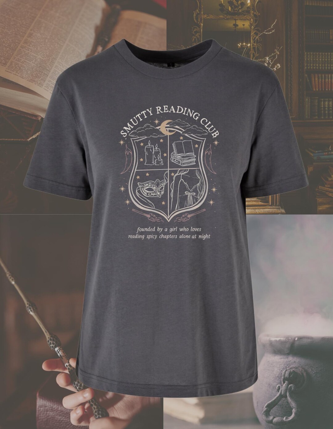 Reading Club Bookish Graphic Tees - Etsy