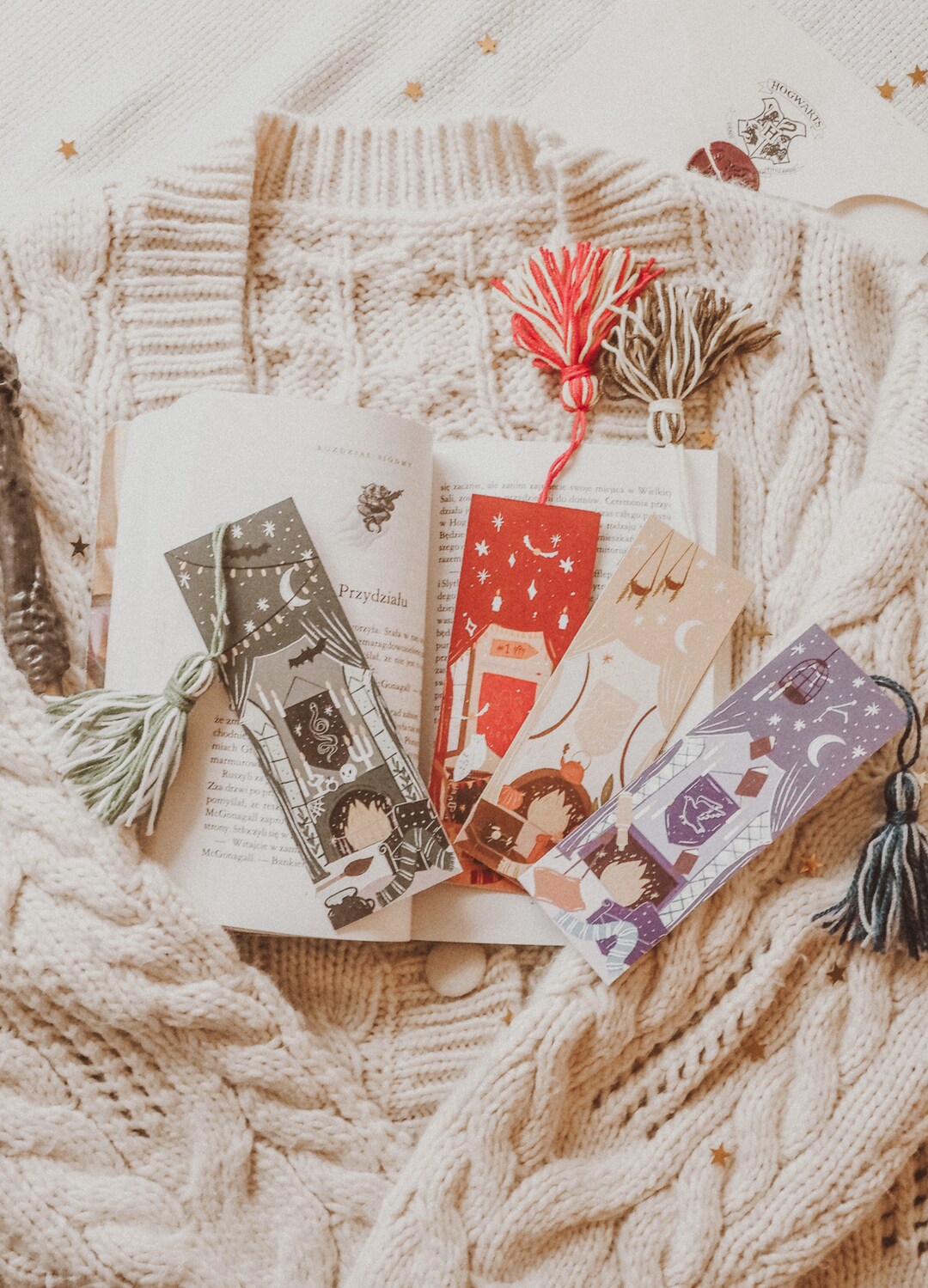 Wizards Home Handmade Bookmark - Etsy