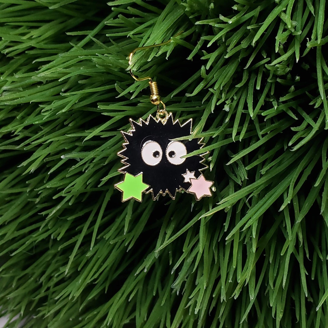 Anime Soot Sprites Earrings - Etsy