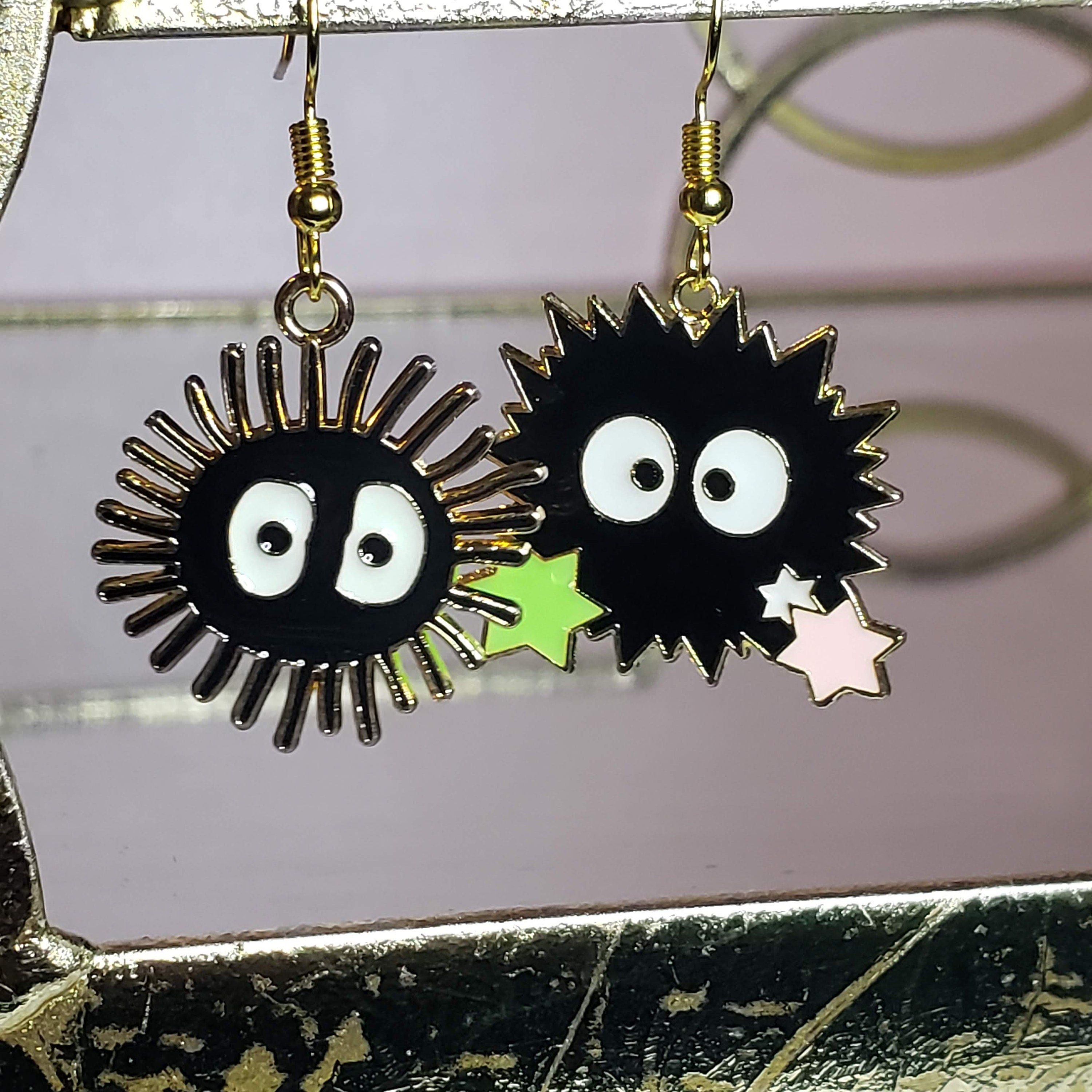 Anime Soot Sprites Earrings - Etsy