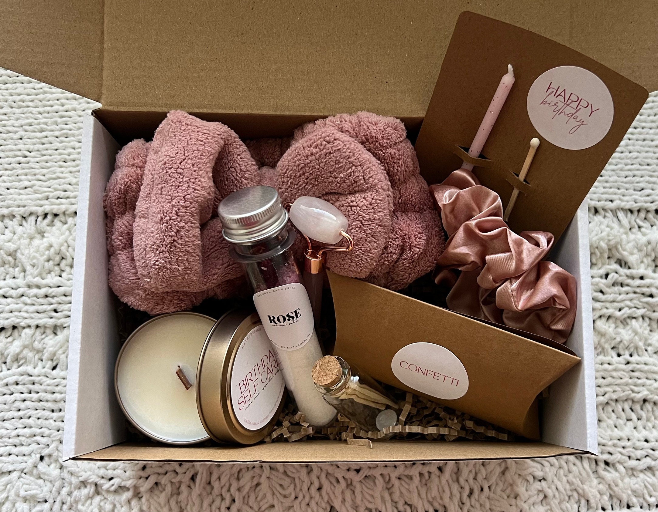 BIRTHDAY SELF CARE, Birthday Self Care Gift Box Arrangement, Gift Box ...