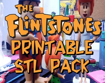 Fred Flintstone Stl - Etsy