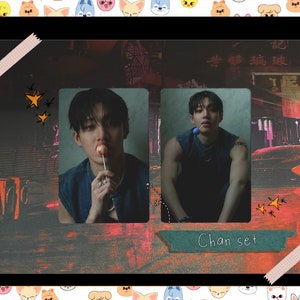 Stray Kids - Ate Teaser Concept Set 1 - Handmade Photocards - Double ...