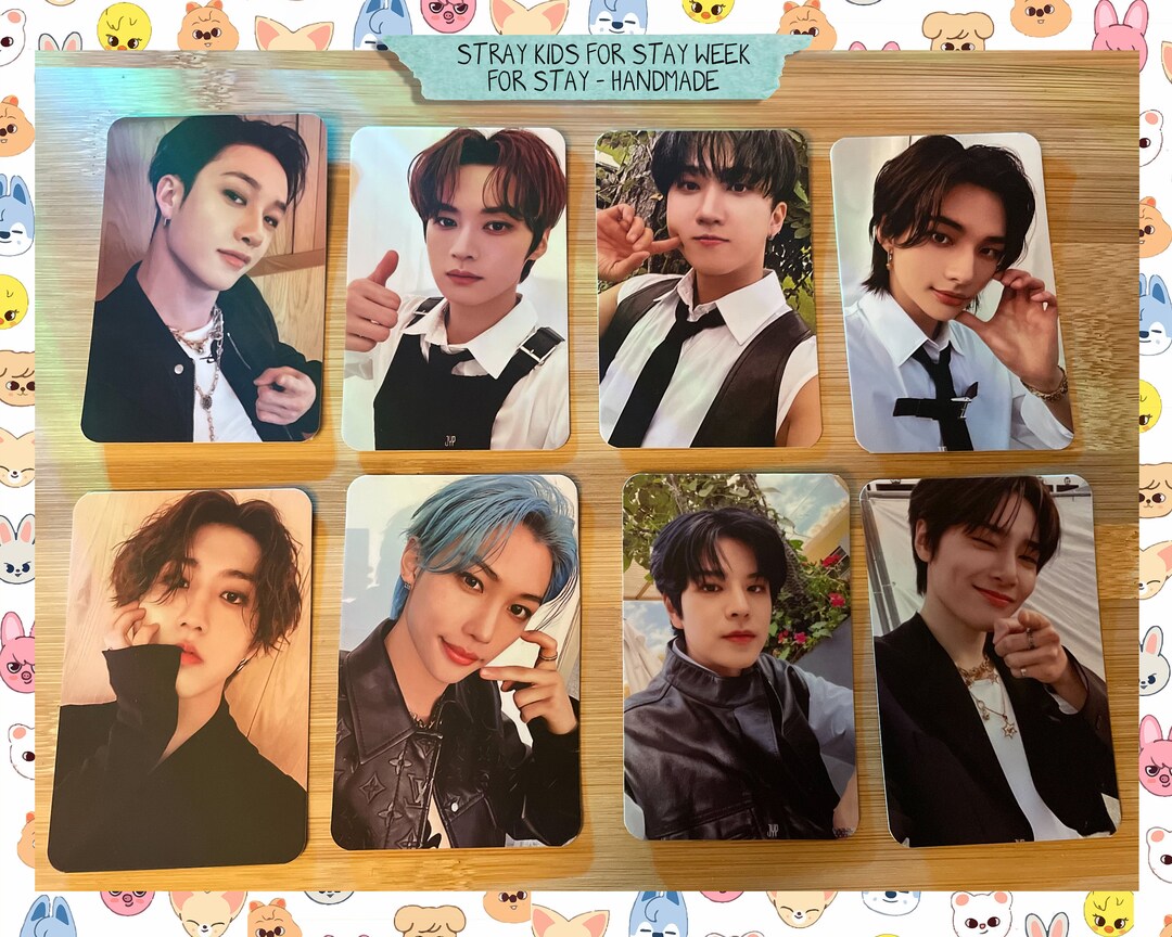 Stray Kids - Stay Week Selfie Set for Stay - Handmade Photocards Bias ...