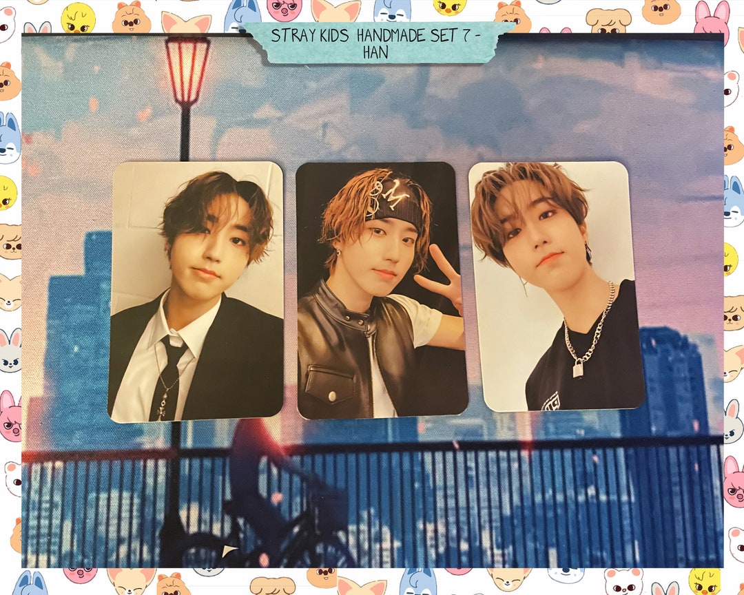 SKZ - Hanji Handmade Set 7 - Photocards Bias - Etsy