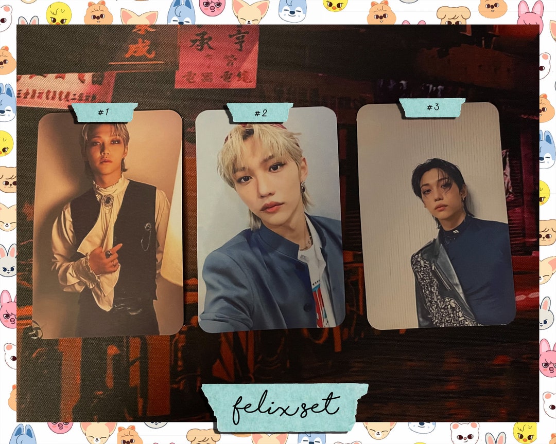 Stray Kids - Felix Handmade Set 2 - Photocards Bias - Etsy