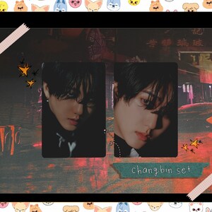 Stray Kids - Ate Teaser Concept Set 2 - Handmade Photocards - Double ...