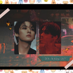 Stray Kids - Ate Teaser Concept Set 2 - Handmade Photocards - Double ...