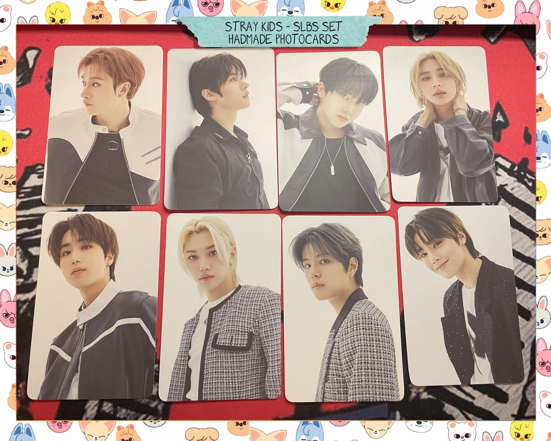 Stray Kids - SLBS Handmade Photocards -bias Set - Etsy