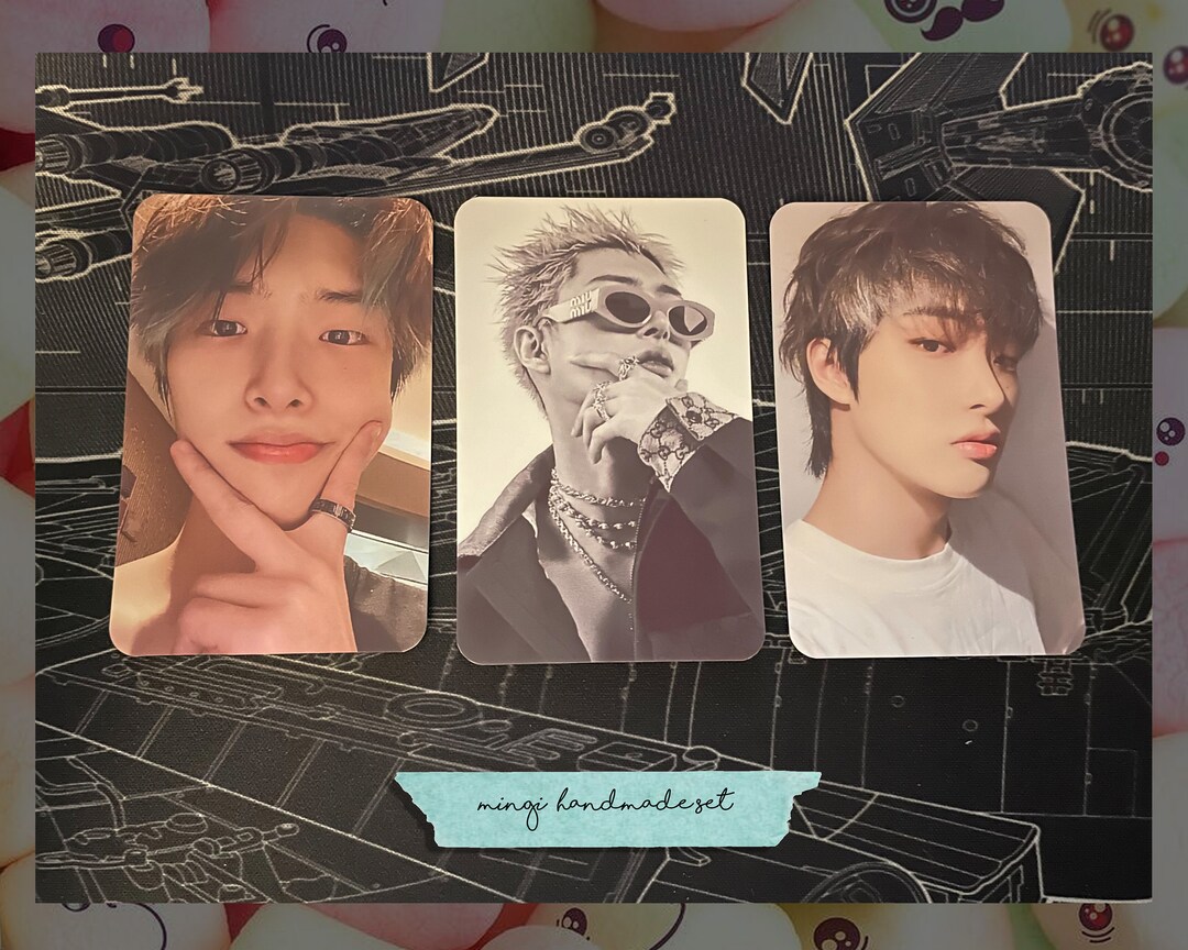 Ateez - Mingi Handmade Set 1 - Photocards Bias - Etsy