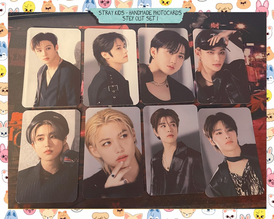 Stray Kids - Step Out Handmade Photocards - Set 1 - Etsy