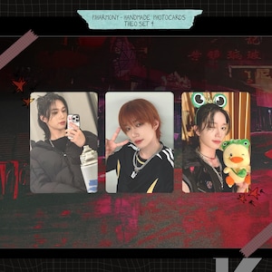P1harmony - Theo Handmade Set 4 - Photocard Bias - Etsy