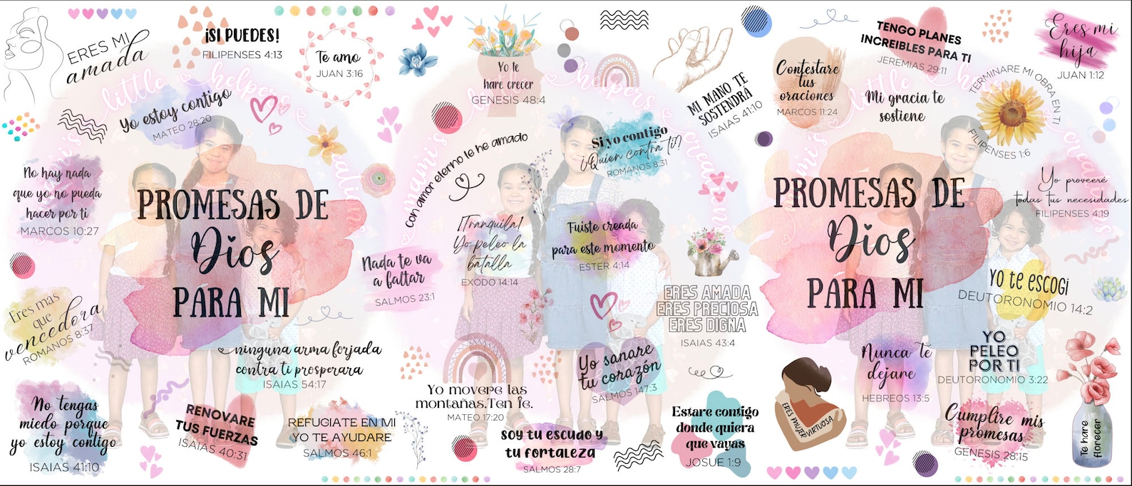 Promesas De Dios Para Mi 12 & 15oz MUG Wrap Sublimation - Etsy