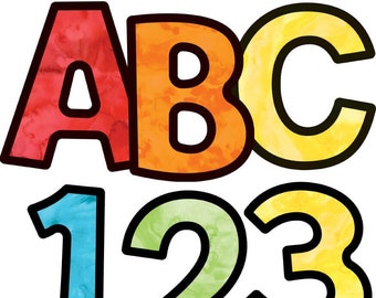 Numbers Bulletin Board - Etsy