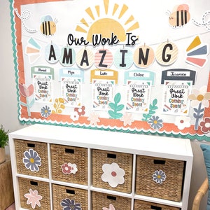 Hello Spring Printable Classroom Décor Bundle, Spring Classroom ...