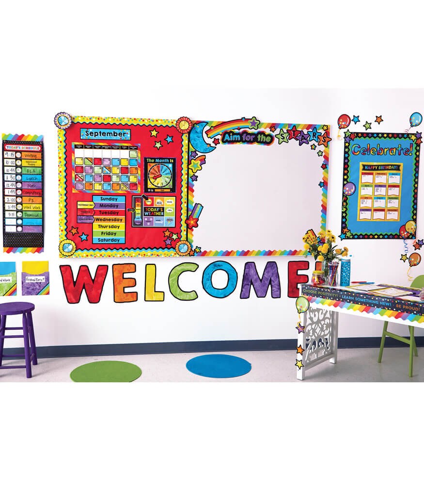 Celebrate Learning Welcome Printable Bulletin Board Set - Etsy