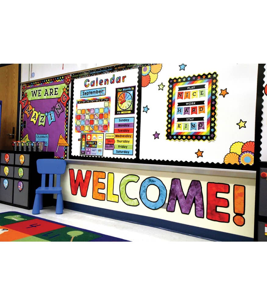 Celebrate Learning Welcome Printable Bulletin Board Set - Etsy