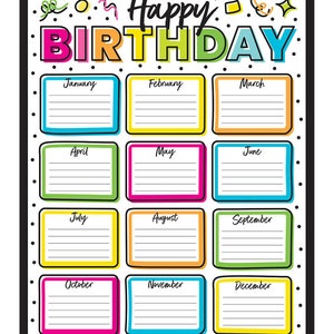 Kind Vibes Printable Poster and Chart Pack, Clasroom Posters, Birthday ...