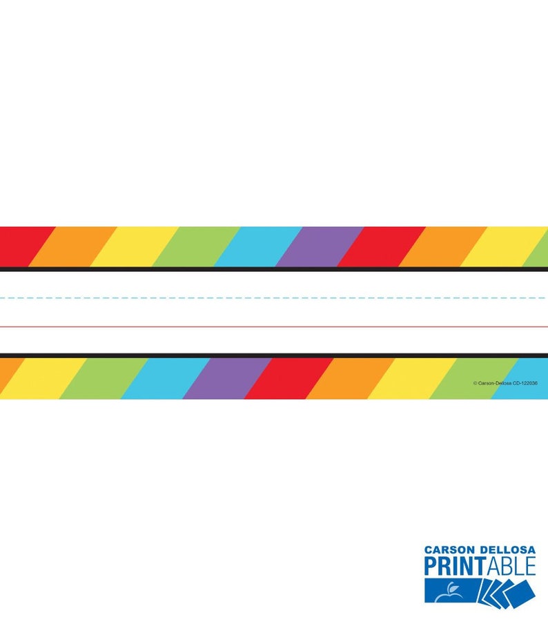 Rainbow Printable Name Cards, Kindness, Editable Desk Nameplates ...