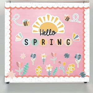 Hello Spring Printable Classroom Décor Bundle, Spring Classroom ...