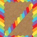 Rainbow Printable Bulletin Board Borders Bundle, Bright & Colorful ...
