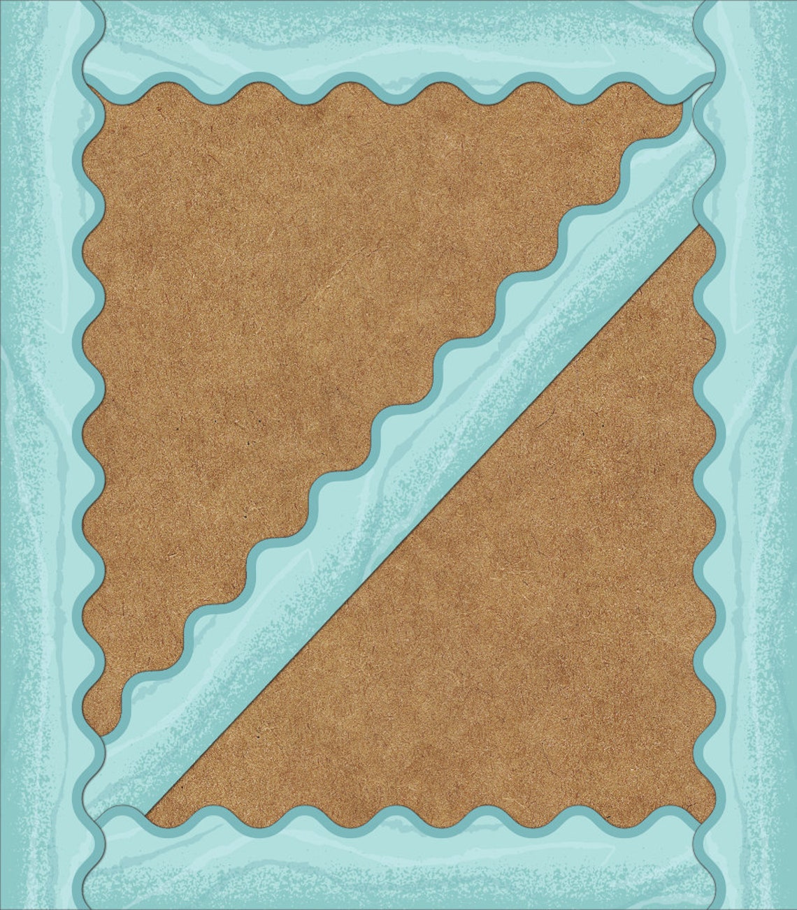 Blue Woodgrain Printable Bulletin Board Borders Bundle, Borders for ...