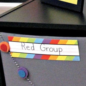 Rainbow Printable Name Cards, Kindness, Editable Desk Nameplates ...