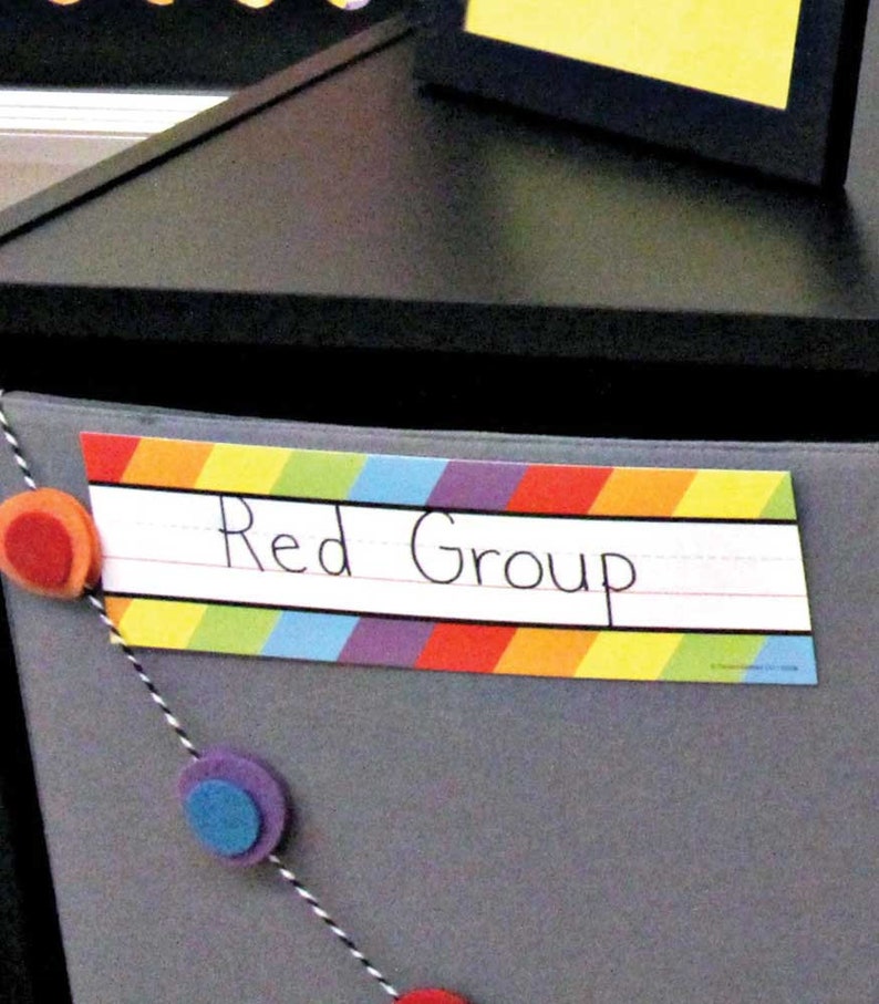 Rainbow Printable Name Cards, Kindness, Editable Desk Nameplates ...