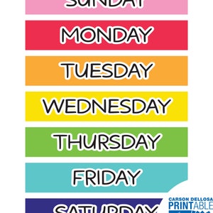 Happy Place Printable Classroom Calendar Bulletin Board Set, With ...