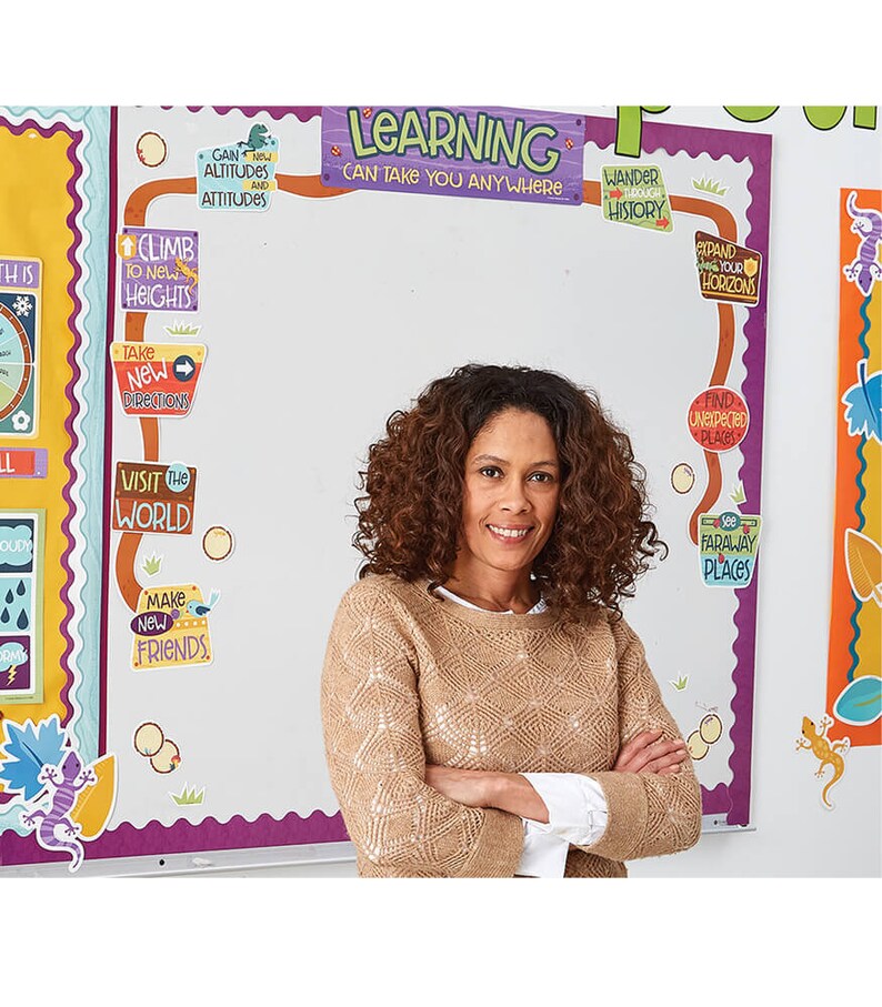 Nature Explorers Learning Can Take You Anywhere Mini Bulletin Board Set ...