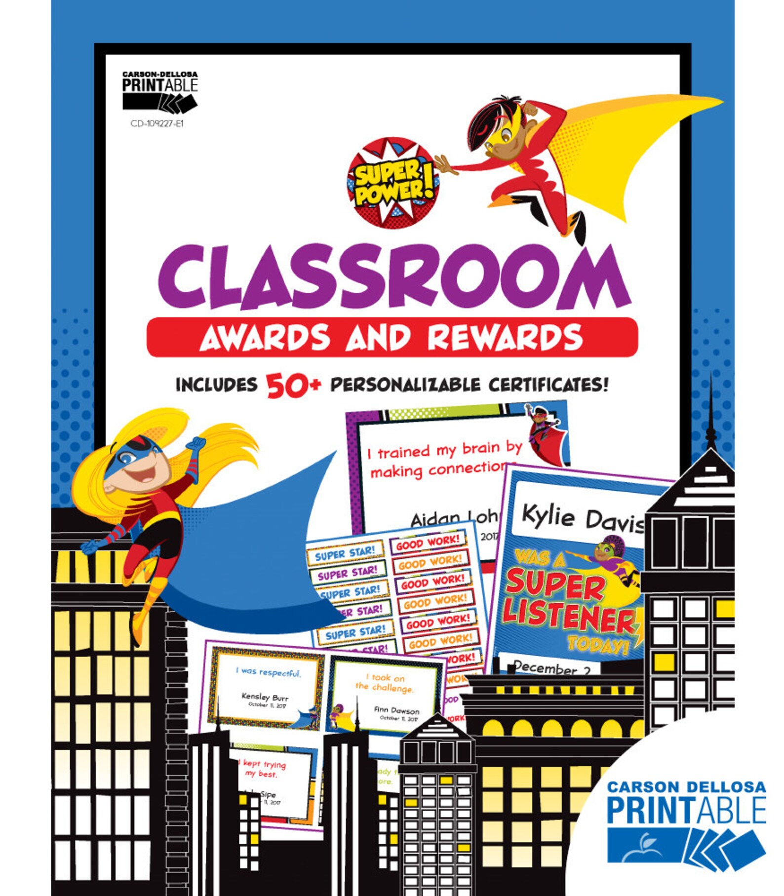 Super Power Classroom Awards and Rewards - Etsy