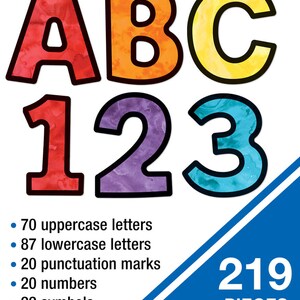 Celebrate Learning Printable Watercolor Letters, Numbers, and Symbols ...
