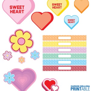 A Class Full of Sweethearts Valentine's Day Printable Classroom Décor ...