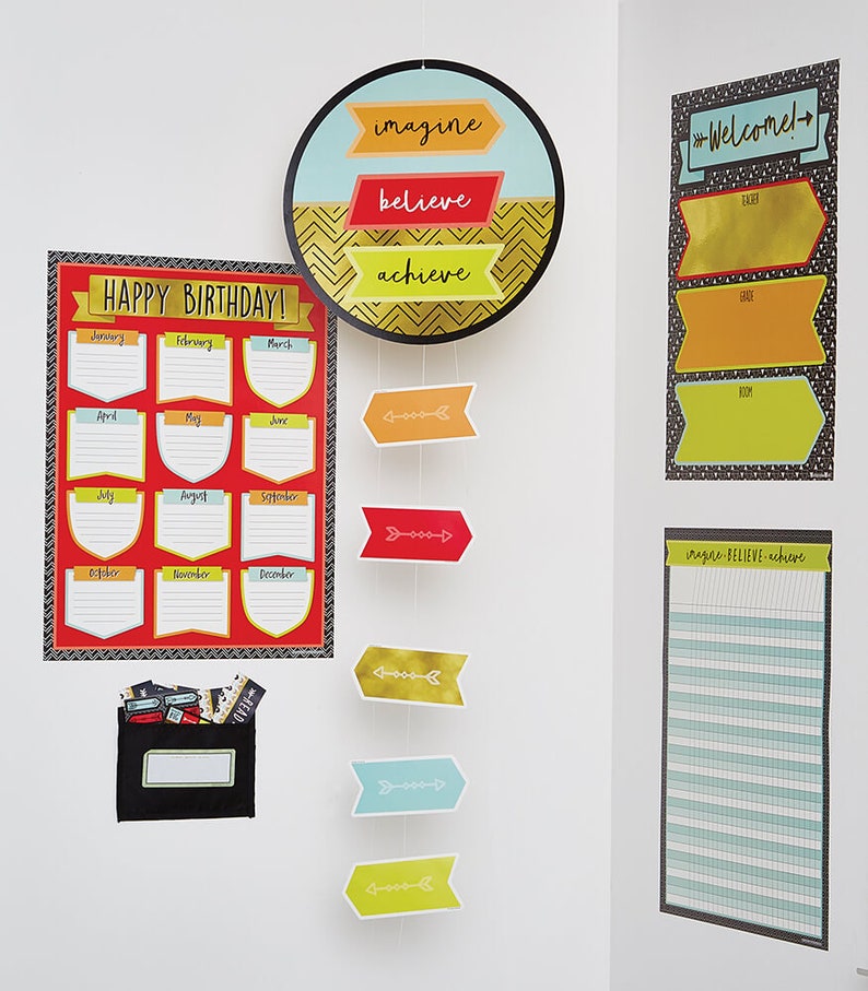 Aim High Birthday Chart - Etsy